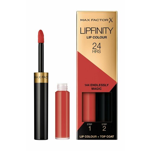 MAX FACTOR lipfinity lip colour Стойкая губная помада и увлажняющий блеск оттенок 144