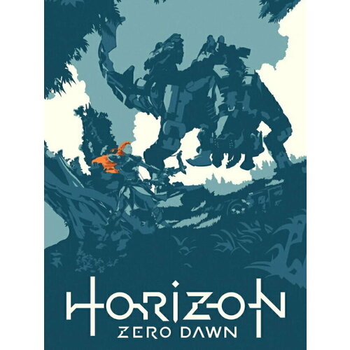 Плакат, постер на бумаге Horizon Zero Dawn/игровые/игра/компьютерные герои персонажи. Размер 21 х 30 см