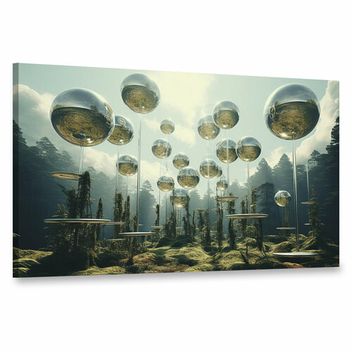 Интерьерная картина 100х60 "Абстрактные путешествия"