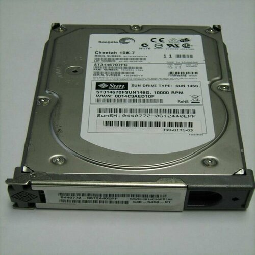 XRA-SC1NC-36G10K Жесткий диск Sun 36.4GB 3.5' 10000 RPM Ultra-160 для сервера