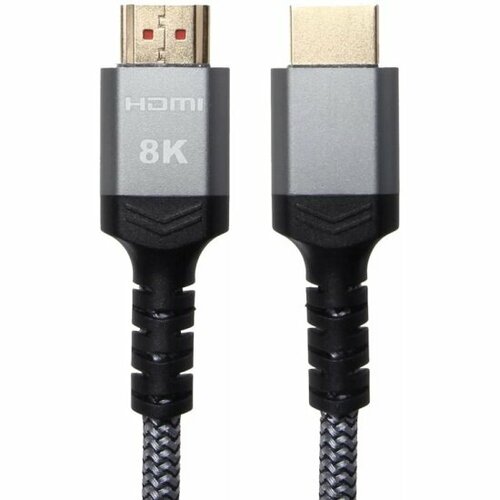 VCOM Кабель Vcom HDMI 19M/M, ver. 2.1 8KX60Hz (Econom) оплетка 3m iOpen