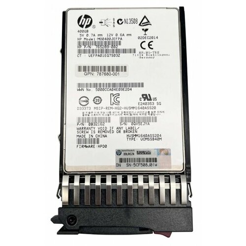 Жесткий диск HP 802906-001 400Gb SAS 2,5" SSD