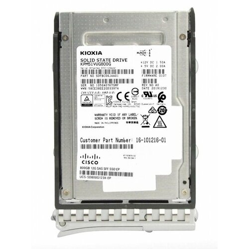 Жесткий диск Cisco SDFBC06JAA01 800Gb SAS 2,5" SSD