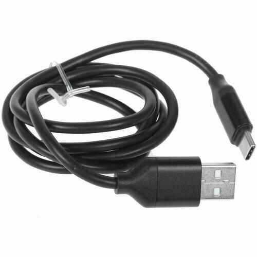 Кабель круглый DEXP USB Type-C - USB черный 1 м