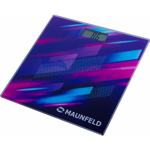 Весы электронные MAUNFELD MBS-153G01 (фиолетовый)