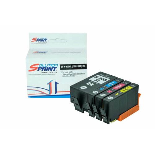 Комплект картриджей Sprint SP-H-903XL iBk T6M15AE/ 903XL iC T6M03AE/ 903XL iM T6M07AE/ 903XL iY T6M11AE для HP совместимый