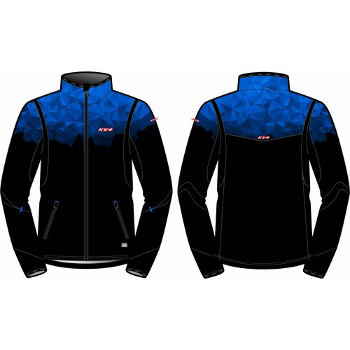 Куртка KV+, размер XL, черный, синий