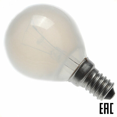 Лампа накаливания "шарик" матовая 40Вт ДШМТ-40Вт Е14 кэлз