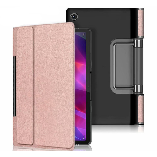 Защитный чехол MyPads самый тонкий в мире для Lenovo Yoga Tab 11 (YT-J706F) 2021 iL Sottile цвет розовое золото пластиковый