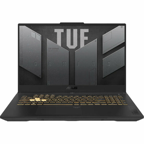 Ноутбук ASUS TUF Gaming F17 FX707ZC4-HX076, 17.3" (1920x1080) IPS 144Гц/Intel Core i5-12500H/16ГБ DDR4/512ГБ SSD/GeForce RTX 3050 4ГБ/Без ОС, серый (90NR0GX1-M00610)