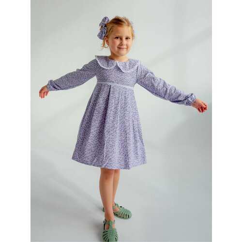 Платье, размер 128-134, фиолетовый