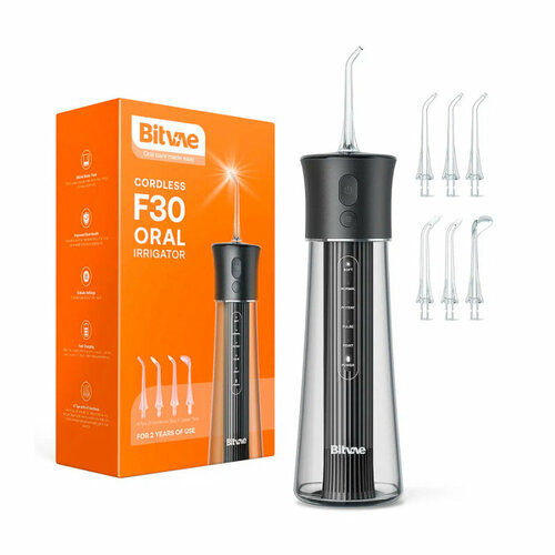 Ирригатор Bitvae F30 Water Flosser портативный, черный