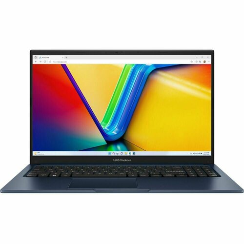 Ноутбук ASUS Vivobook 15 X1504ZA-BQ078W, 15.6" (1920x1080) IPS/Intel Core i3-1215U/8ГБ DDR4/256ГБ SSD/UHD Graphics/Windows 11 Home, синий (90NB1021-M00550)