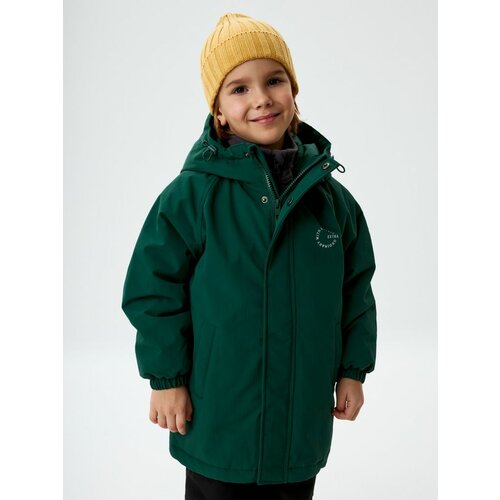 Куртка Sela, размер 116, зеленый