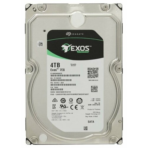 Жесткий диск Seagate 1V4107 4Tb SATA 3.5" HDD