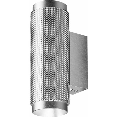 Настенный светильник Spike GU10 2 лампы, цвет серебро