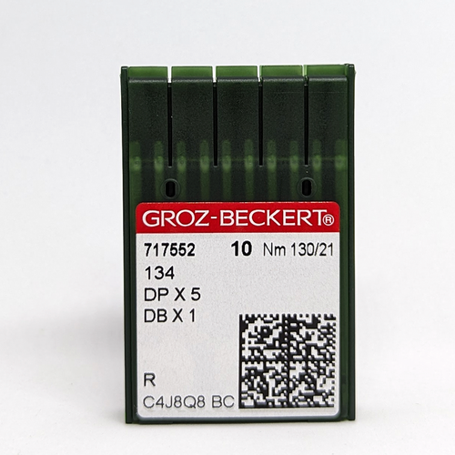 Иглы промышленные Groz-Beckert DPx5 №130 2 кассеты (20 игл)