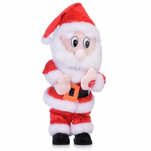 Новогодняя игрушка Снеговичок Музыкальный Дедушка в коробке (S1337)