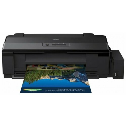 Принтер струйный Epson L1800 (C11CD82505) A3 черный