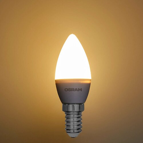 Лампа светодиодная Osram свеча 7Вт 600Лм E14 нейтральный белый свет