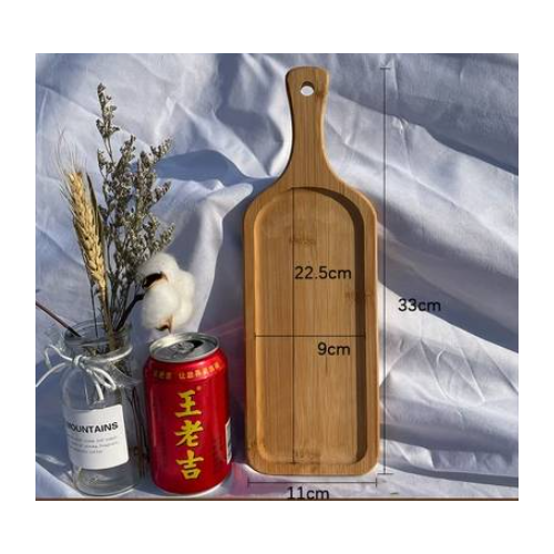Сервировочная деревянная доска-менажница бутылка 2 шт подарок на 8 марта