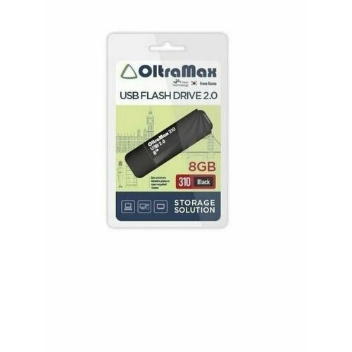 USB флеш накопитель OM-8GB-310-Black