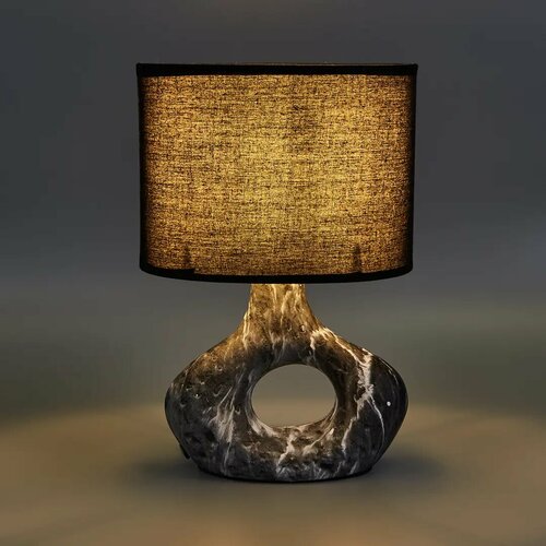 Настольная лампа Rexant «Форте» цвет черный мрамор