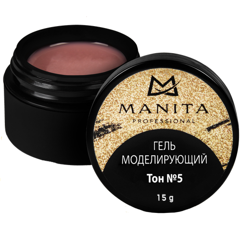 Manita Professional Однофазный моделирующий гель для наращивания №5, 15 г