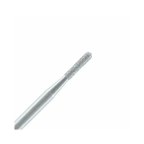 Planet Nails, Фреза алмазная цилиндрическая с закруглением, 838L.016, 1,6 мм