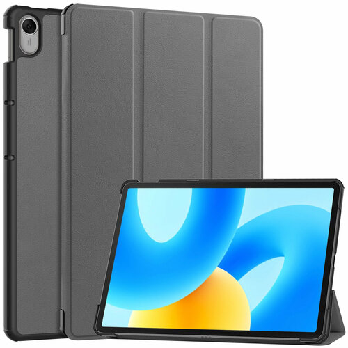 Чехол для планшета Huawei MatePad 11.5 (2023) 11.5 дюйма (BTK-W09/AL09), с магнитом, прочный пластик (серый)