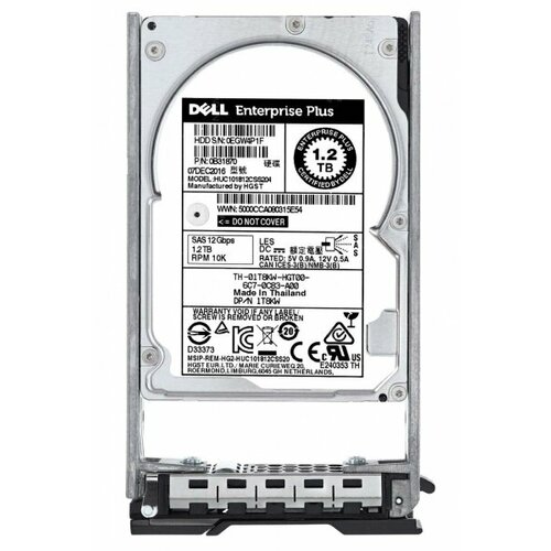 Жесткий диск Dell 01T8KW 1.2Tb 10000 SAS 2,5" HDD