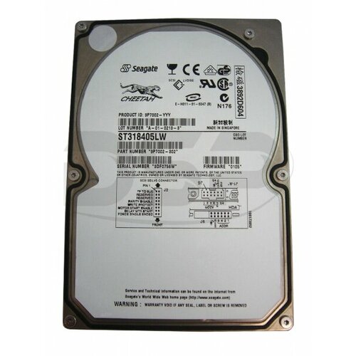 Жесткий диск Seagate ST318405LW 18,4Gb 10000 U160SCSI 3.5" HDD