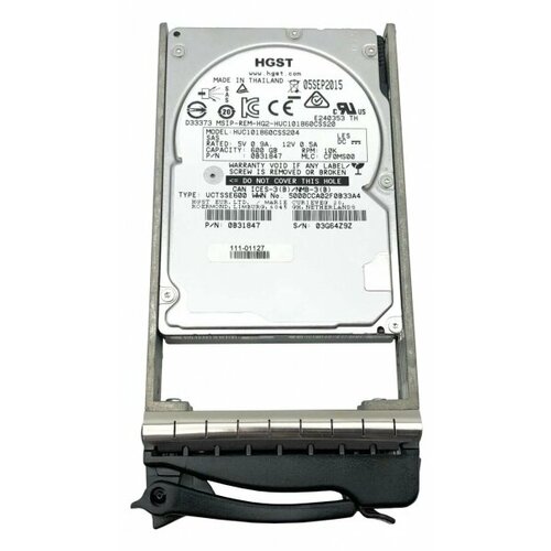 Жесткий диск Network Appliance E-X4051B-R6-C 600Gb 10000 SAS 2,5" HDD