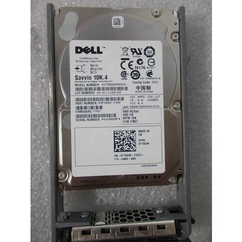 Жесткий диск Dell 07T0DW 600Gb 10000 SAS 2,5" HDD
