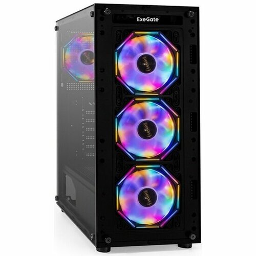 Корпус Miditower Exegate i3 BASE ATX, без БП EX294967RUS