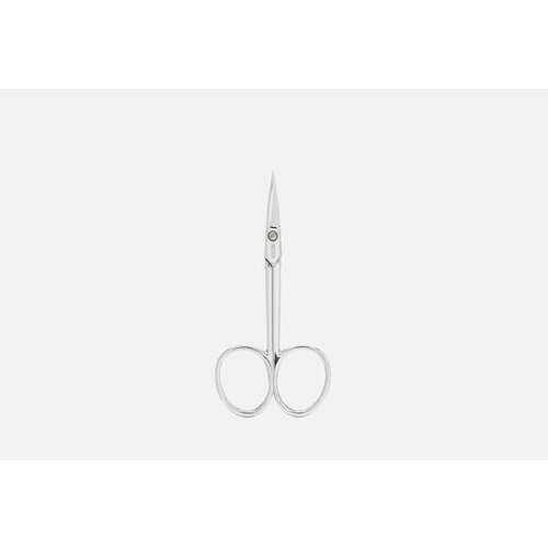 Ножницы для кутикулы Chromeplated manicure cuticle scissors, curved tip 1 шт