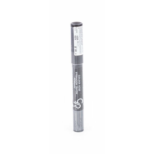 GOLDEN ROSE / Eyeshadow Crayon Waterproof 03 тени-карандаш для век для любого типа кожи с 18 лет серые 9г / пигменты для глаз / глиттер для лица