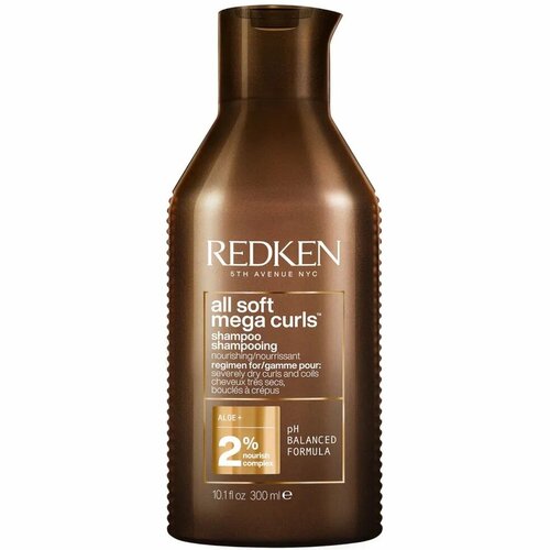 Redken All Soft Mega Curls Shampoo - Шампунь для вьющихся волос 300 мл