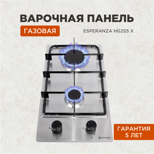 Варочная поверхность газовая ESPERANZA HG2S5 X