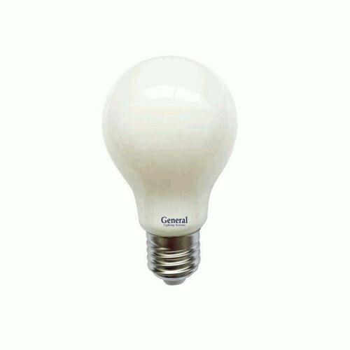 Лампа 13Вт Е27 6500К филамент матовая светодиодная GLDEN-A60S-M-13-230-E27-6500 649940