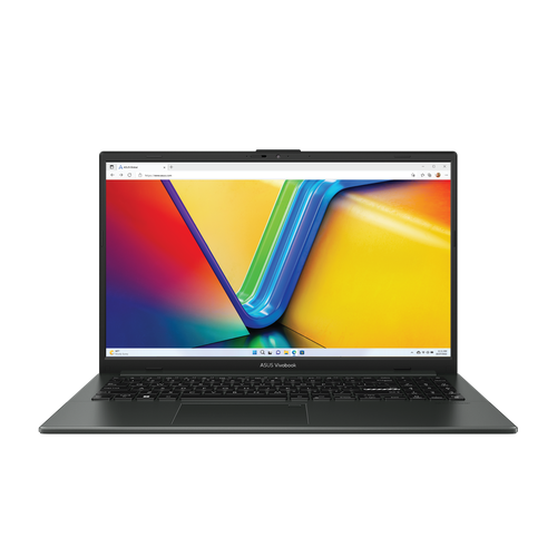 15.6" Ноутбук ASUS Vivobook Go 15 OLED, AMD Ryzen 5 7520U (2.8 ГГц), RAM 16 ГБ, SSD 512 ГБ, AMD Radeon 610M, Windows 10 Pro, черный, Русская раскладка