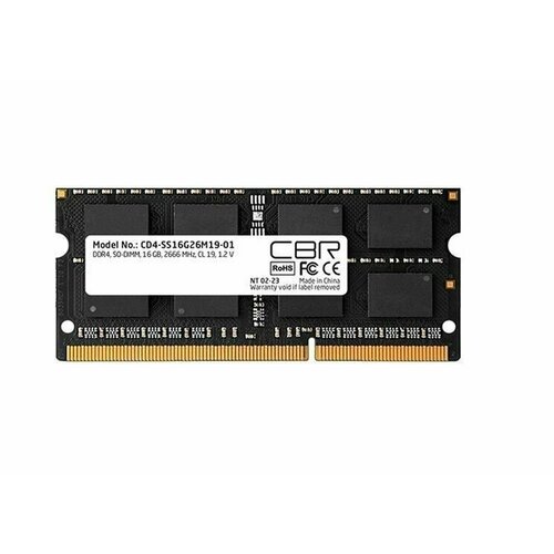 Оперативная память CBR DDR4 16GB (CD4-SS16G26M19-01)