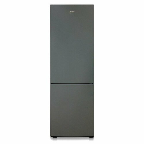 Бирюса Холодильник "Бирюса" W6027, двухкамерный, класс А, 345 л, серый