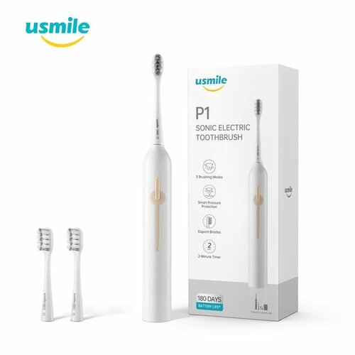 USMILE Электрическая зубная щетка SONIC P1 WHITE 80250029 USMILE