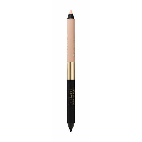 ESTEE LAUDER Smoke & Brighten Kajal Eyeliner Duo Карандаш-кайал двусторонний для глаз, 1 г, 04 Noir/Сream