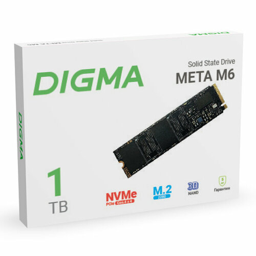 Твердотельный накопитель(SSD) Digma Meta M6 1Tb DGSM4001TM63T