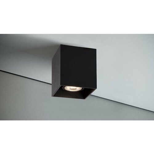 Quest Light Светильник накладной, черный, под лампу GU10, IP20 Tubo Square 01 black