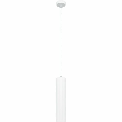 Светильник подвесной , 1 м², GU10, цилиндр, цвет белый