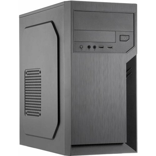 Корпус MiniTower Foxline FL-702 500W black (mATX, 2xUSB2.0) (FL-702-FZ500R)