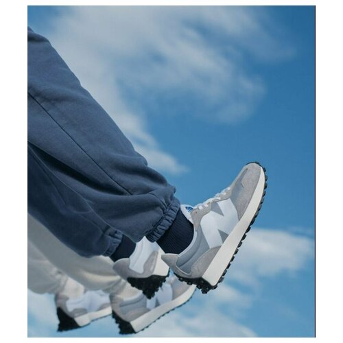 Кроссовки New Balance, полнота F, размер 39, серый, голубой